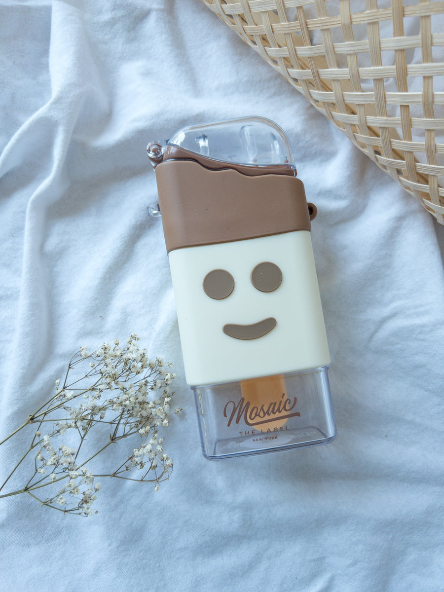 Ice Cream Bar Shaped Water Bottle with Straw & Strap | Mosaic the Label
