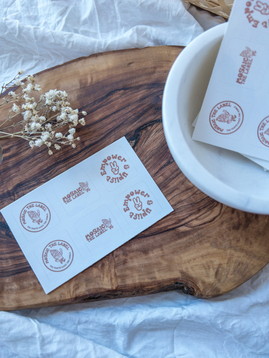 Mini Sticker Sheets | Mosaic the Label