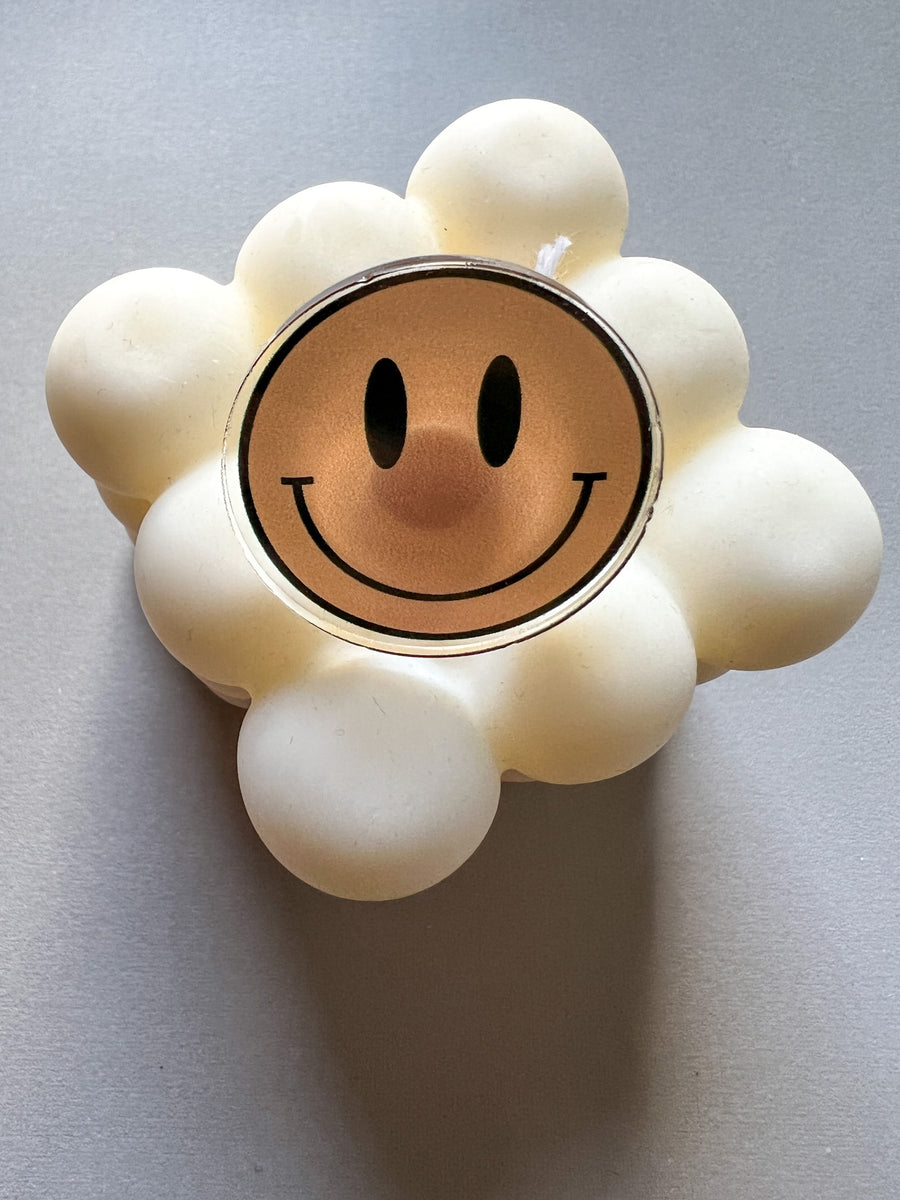 Mixed Smiley Face Acrylic Pin | Mosaic the Label